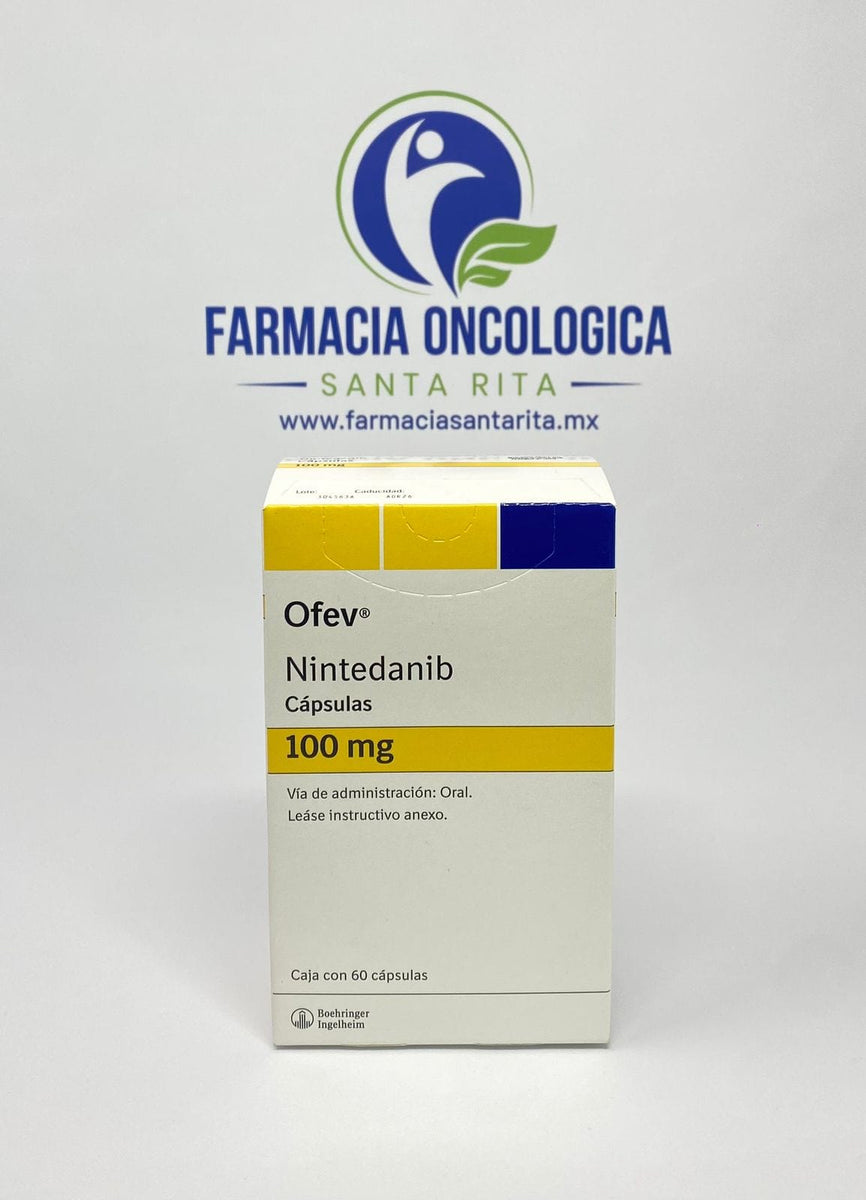 Ofev 100mg c 60 capsulas - Nintedanib 100mg – Farmacia Santa Rita