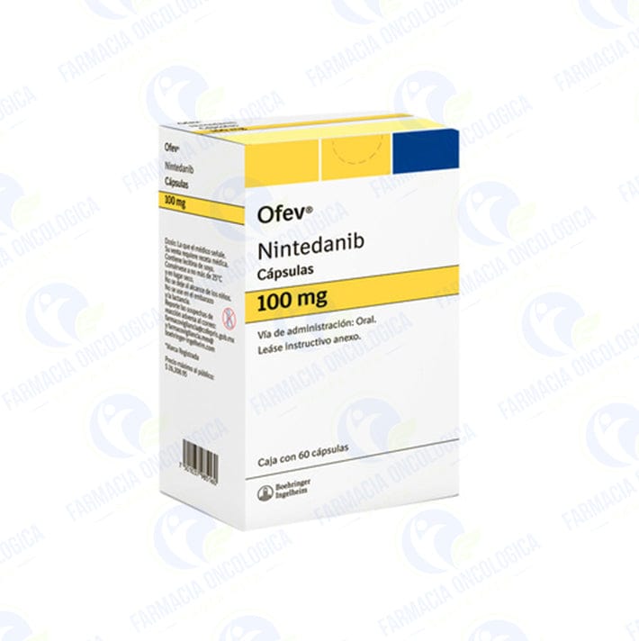 Ofev 100mg c 60 capsulas - Nintedanib 100mg – Farmacia Santa Rita