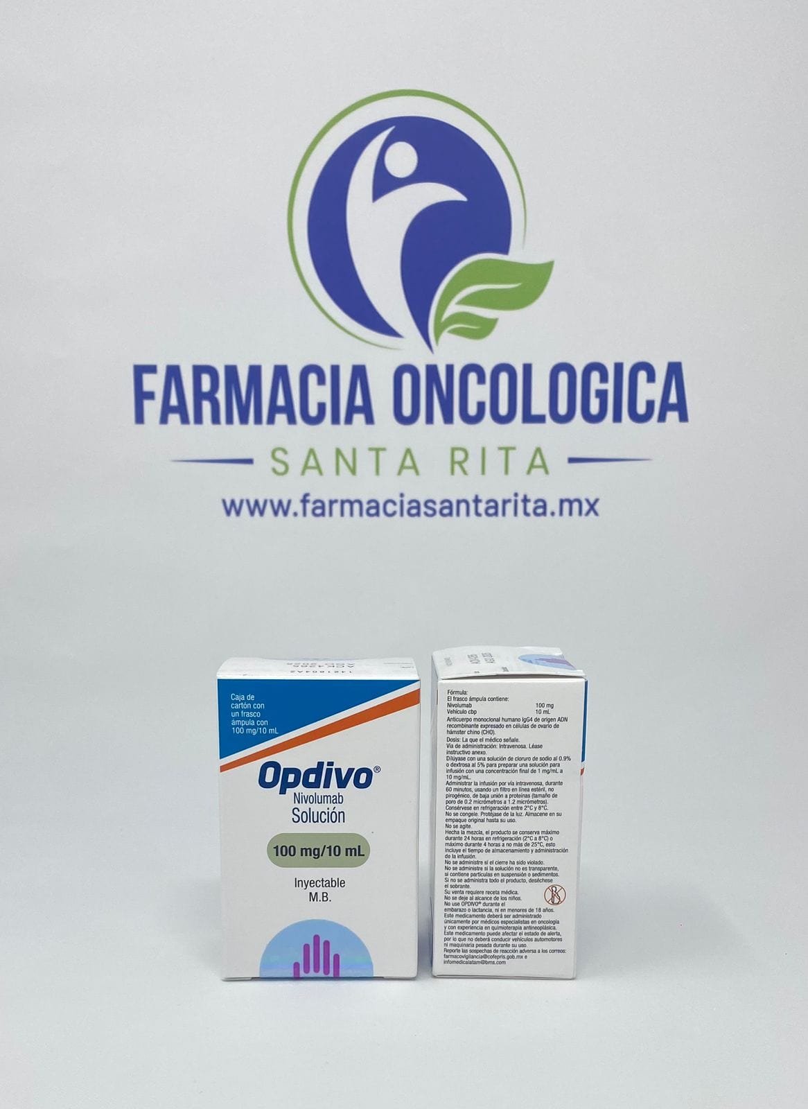 Opdivo 100mg inyectable - Nivolumab 100mg – Farmacia Santa Rita