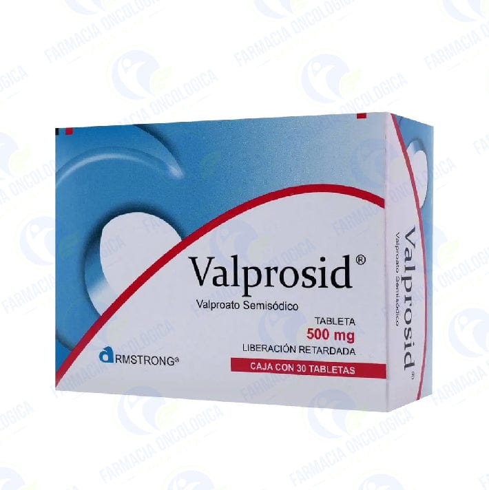 Valprosid 500 mg con 30 tabletas - Acido Valproico 500 mg con 30 ...