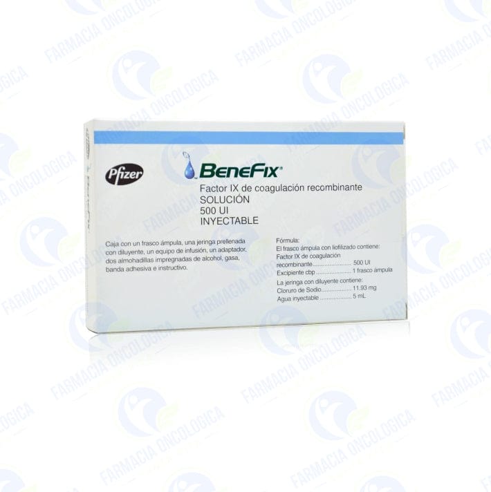 Benefix 500Ui - Factor lX de coagulacion recombinante – Farmacia Santa Rita