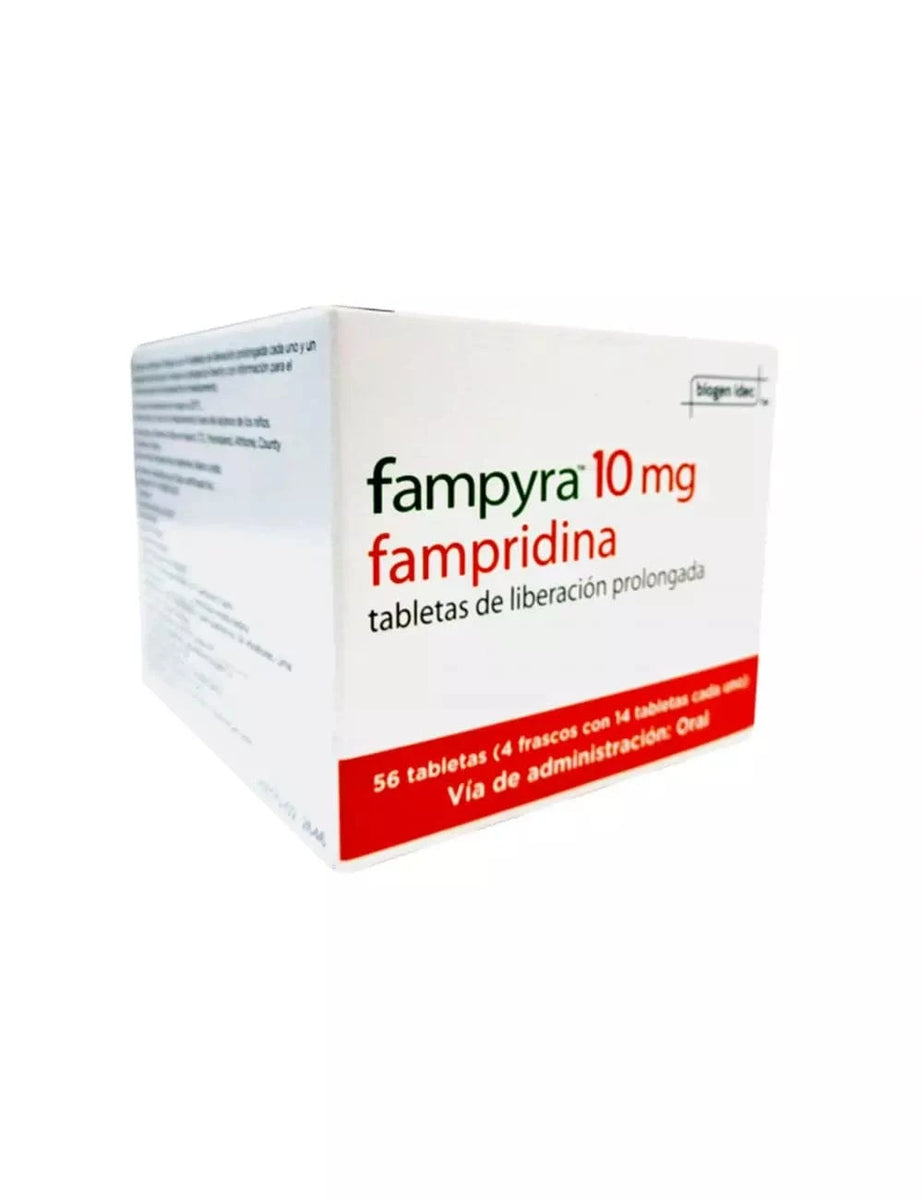 Fampyra 10 mg con 56 tabletas - Fampridina 10 mg con 56 tabletas ...