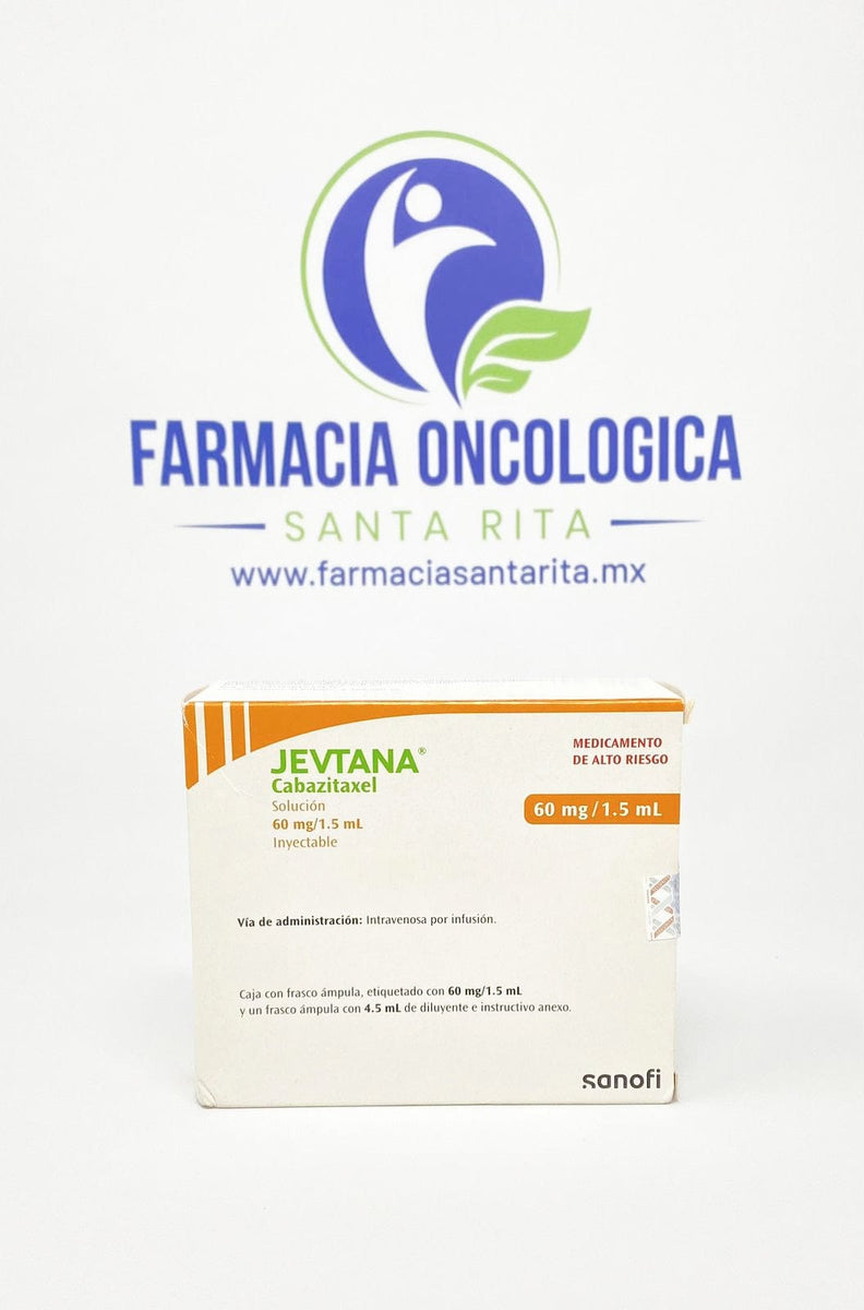 Jevtana 60 mg solucion inyectable - Cabazitaxel 60 mg solucion iny ...