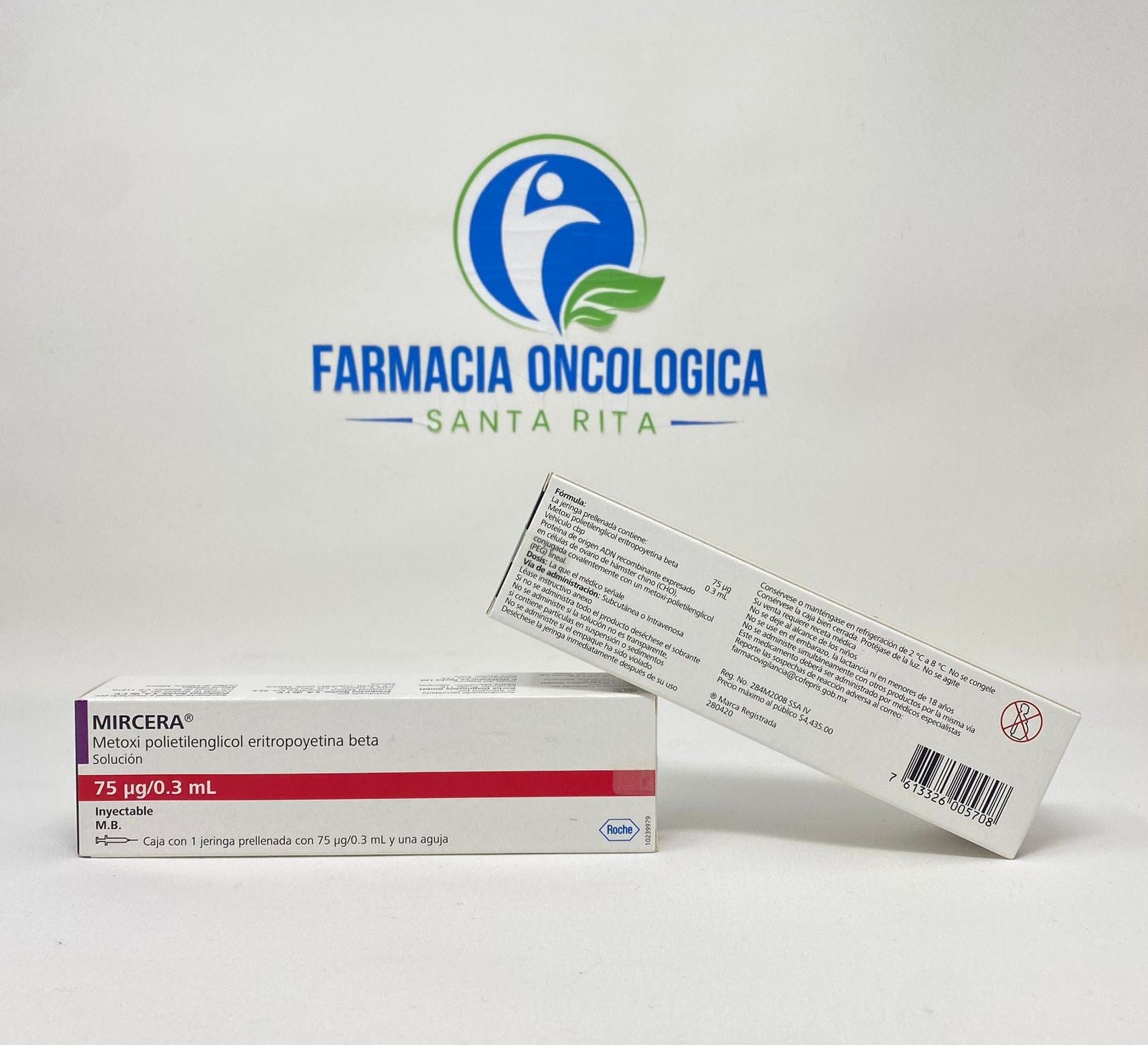 Mircera 75mcg - Metoxipolietilenglicol/Eritropoyetina Beta – Farmacia ...