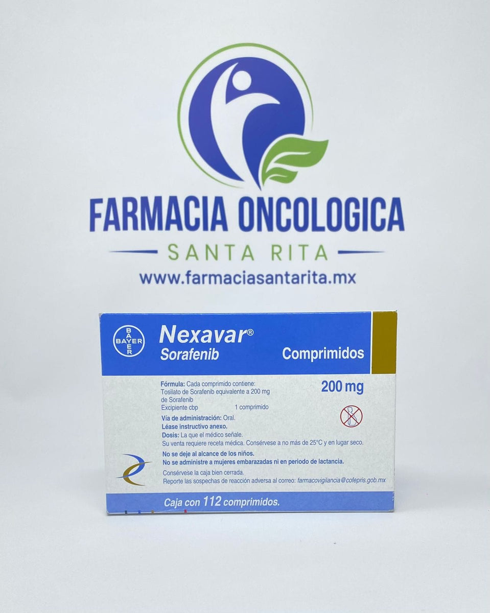 Nexavar 200 mg con 112 comprimidos - Sorafenib 200 mg con 112 ...